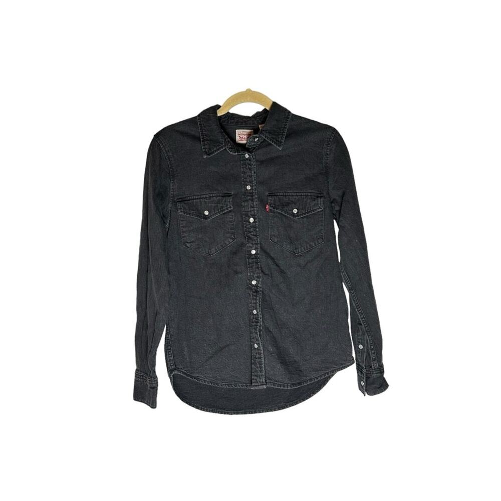 Levi’s Ultimate Western Essentials Black Pearl Snap B… - Gem